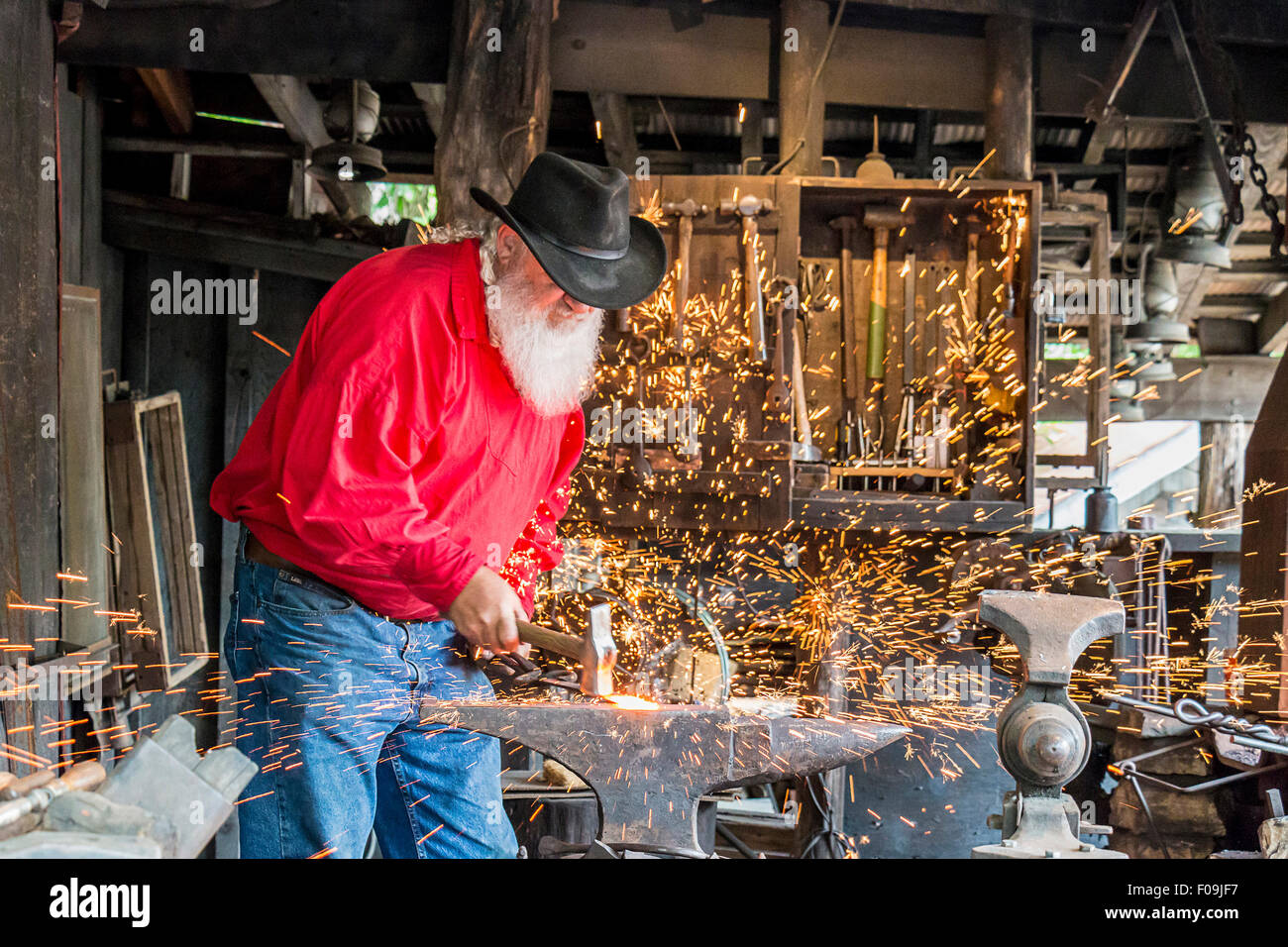 Blacksmith 1800s High Resolution Stock Photography and Images - Alamy