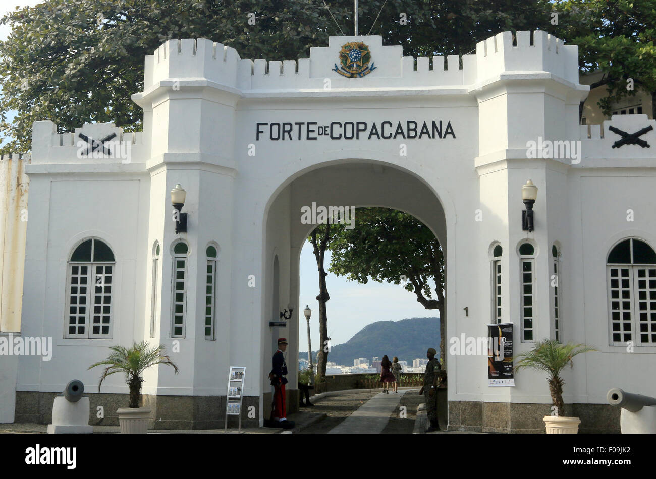 Copacabana Fort, Rio de Janeiro Stock Photo - Alamy