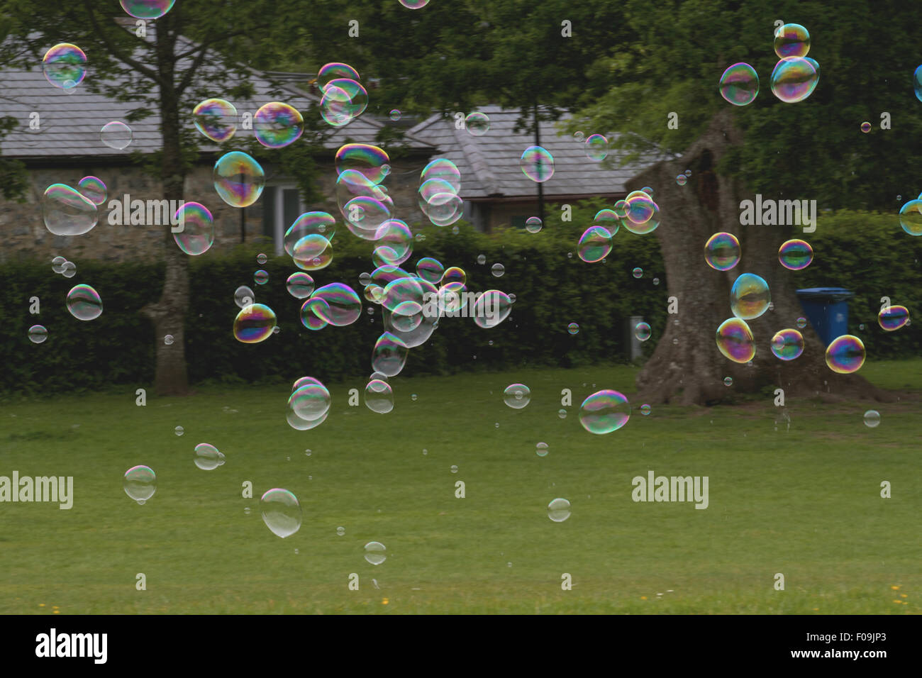 Man blowing bubbles from bubble hi-res stock photography and images - Alamy