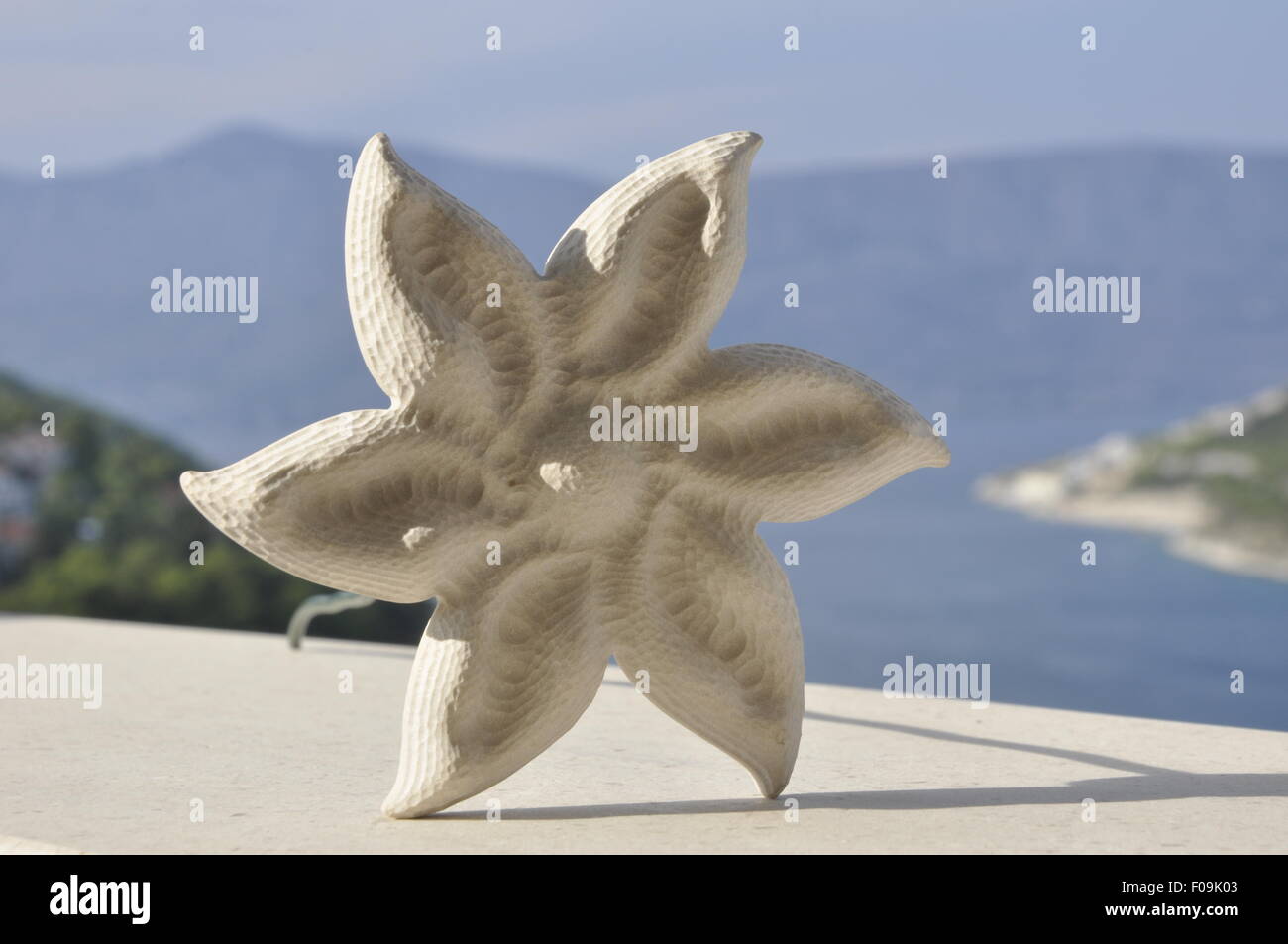 Flower made of stone Stock Photo - Alamy
