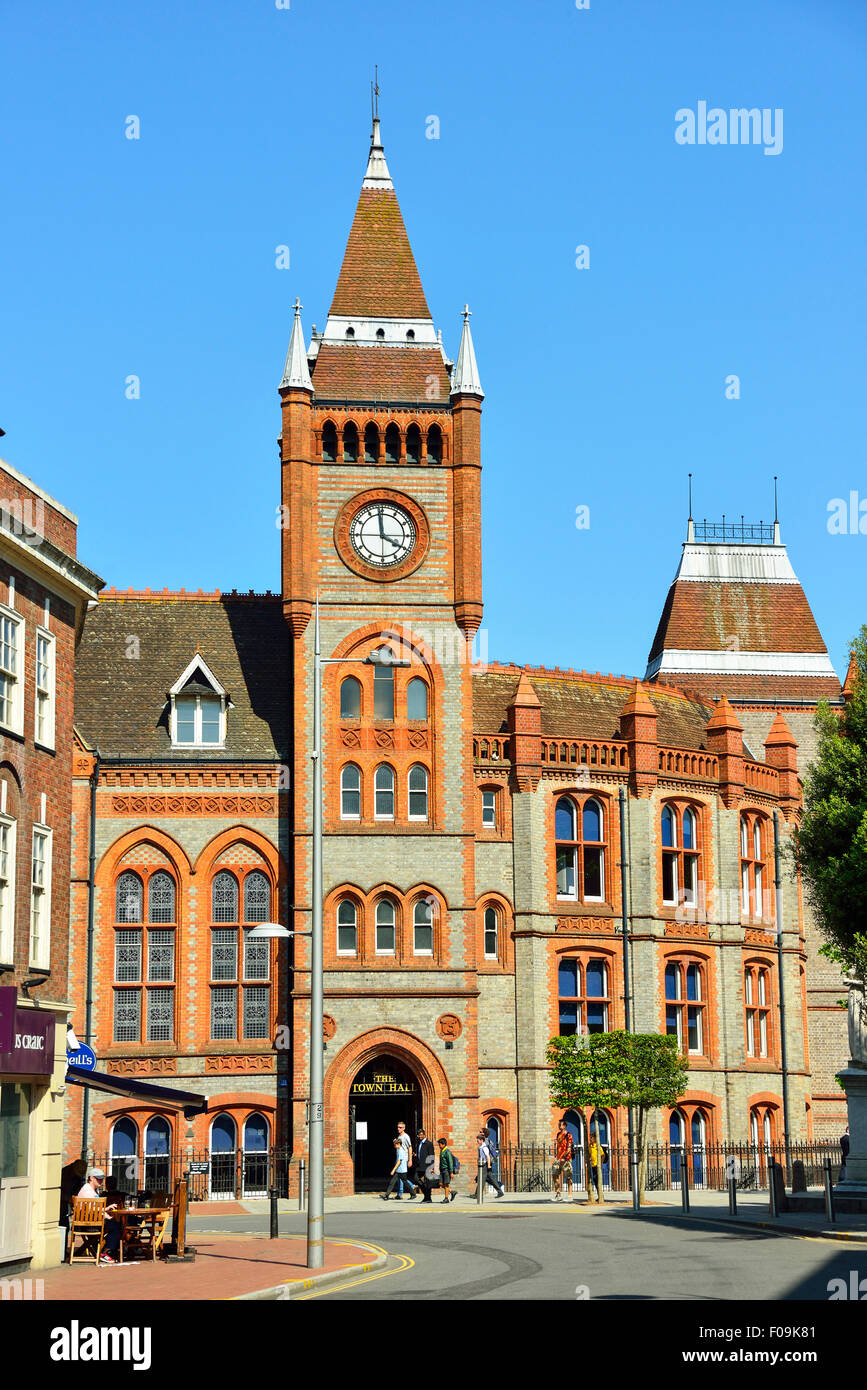 Reading Museum and Town Hall, Friar Street, Reading, Berkshire, England ...