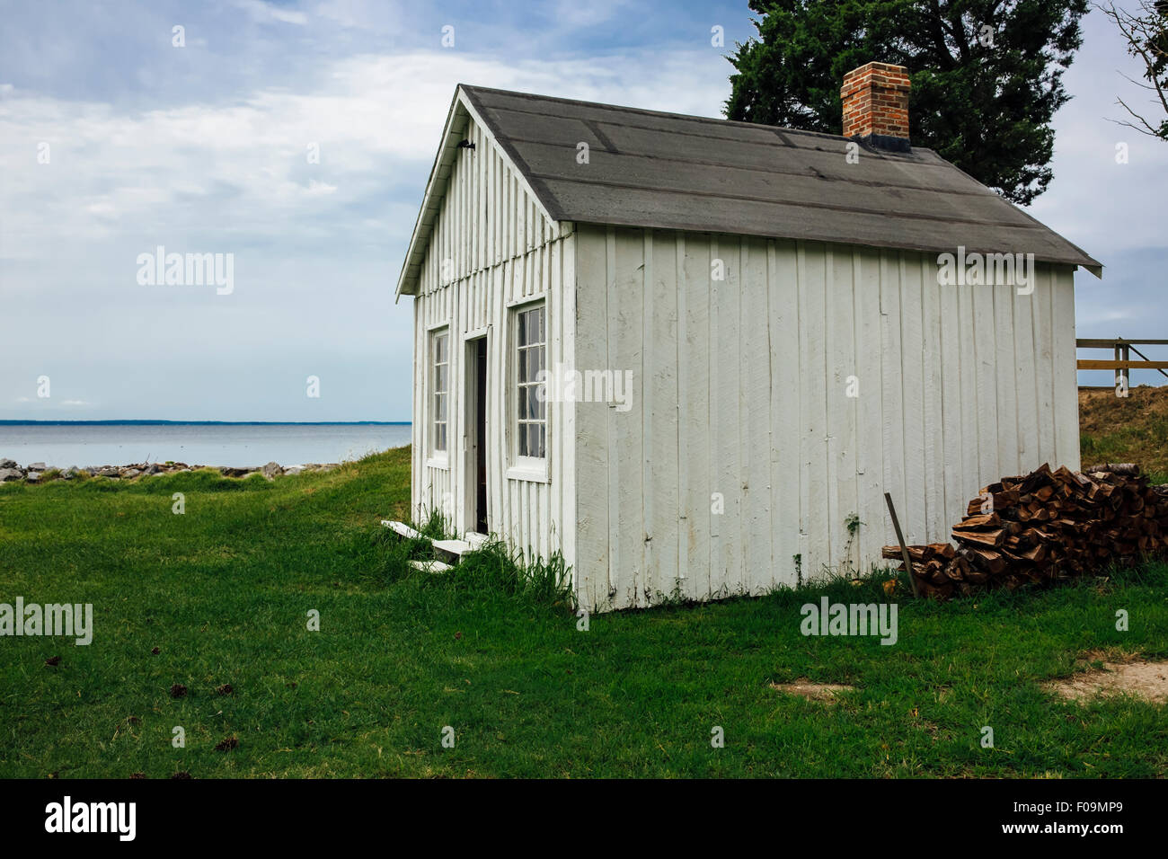 American Civil War Prison Camp Building Stock Photo - Alamy