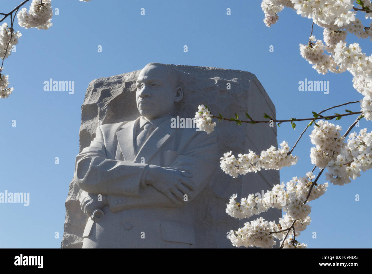 Martin Luther King Jr Memorial opened to the public in 2011 Stock Photo ...