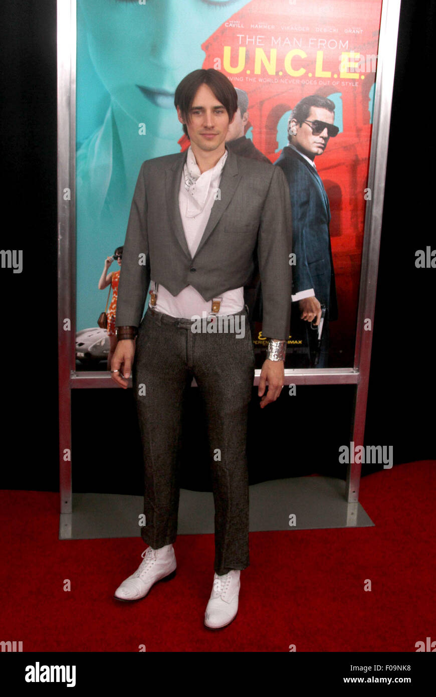 New York, New York, USA. 10th Aug, 2015. Actor REEVE CARNEY attends the ...