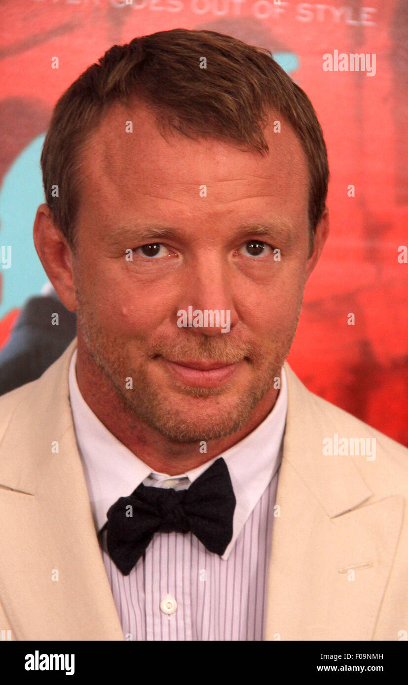 New York, New York, USA. 10th Aug, 2015. Director GUY RITCHIE attends ...