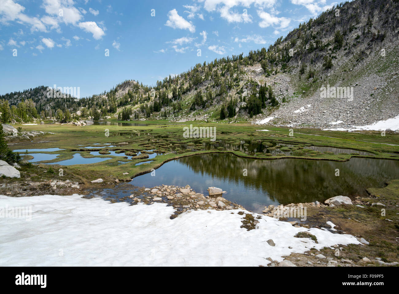 Swamp lake wallowa mountains oregon hi-res stock photography and images ...