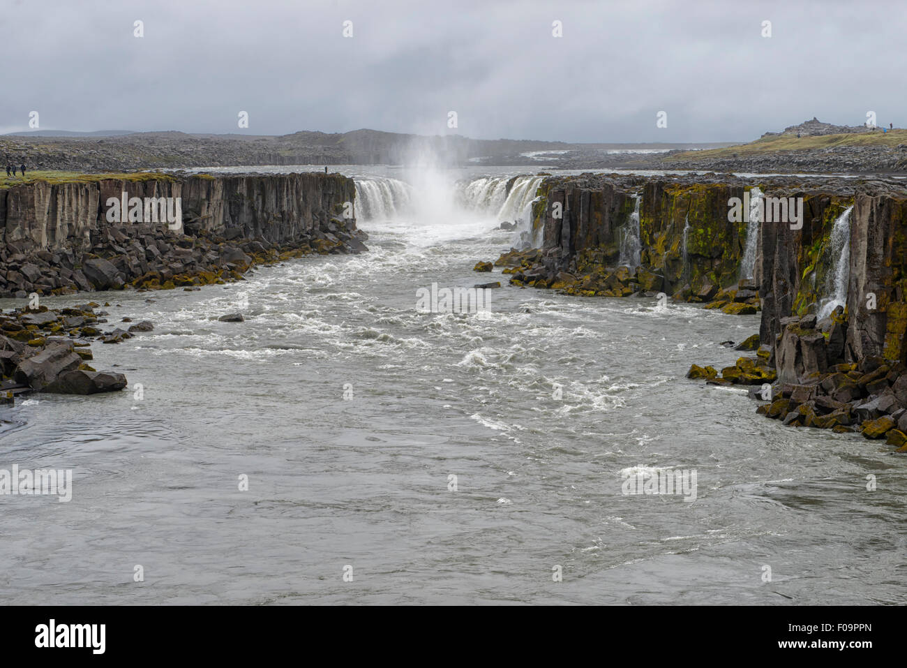 Hafragilsfoss Waterfall, Iceland Stock Photo - Alamy
