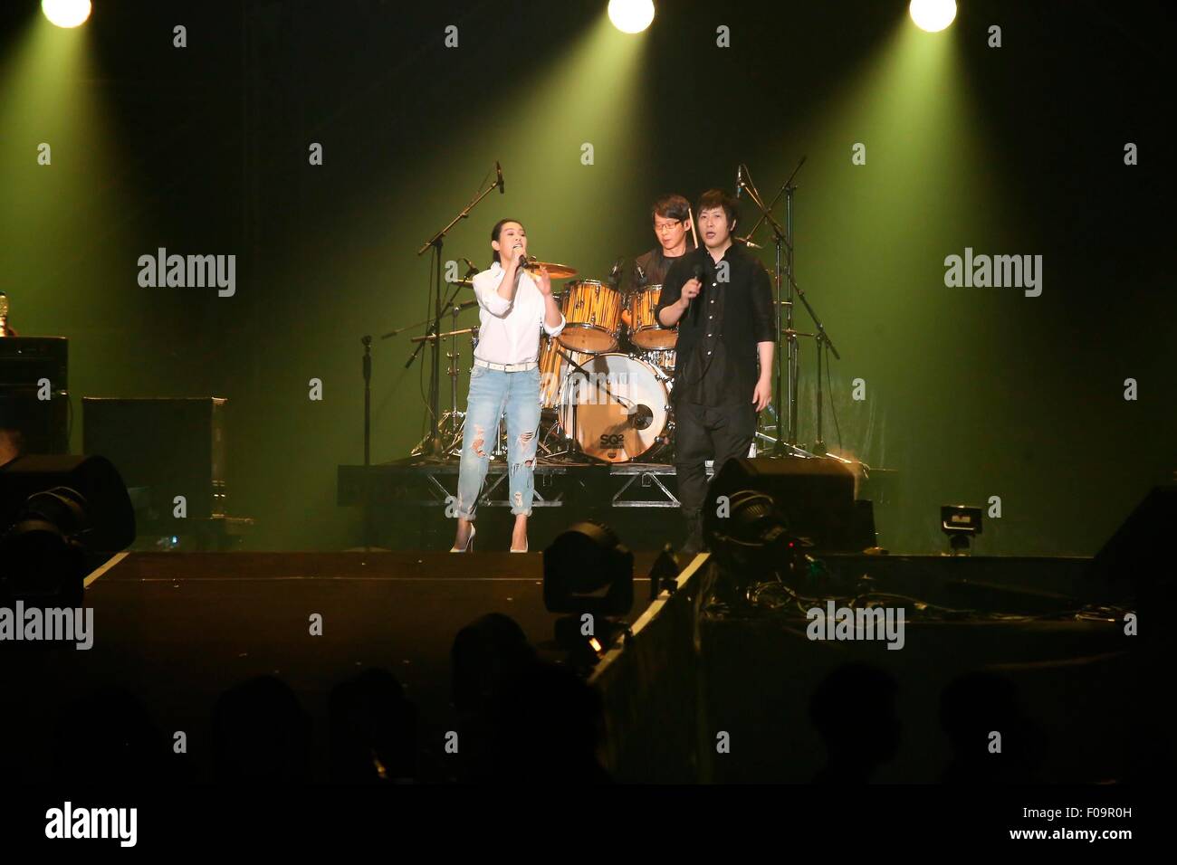 Taipei, Taiwan, China. 10th Aug, 2015. Rene Liu attends the Live ...