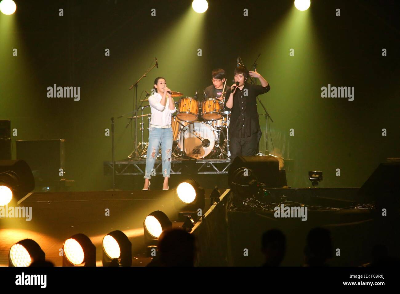 Taipei, Taiwan, China. 10th Aug, 2015. Rene Liu attends the Live ...