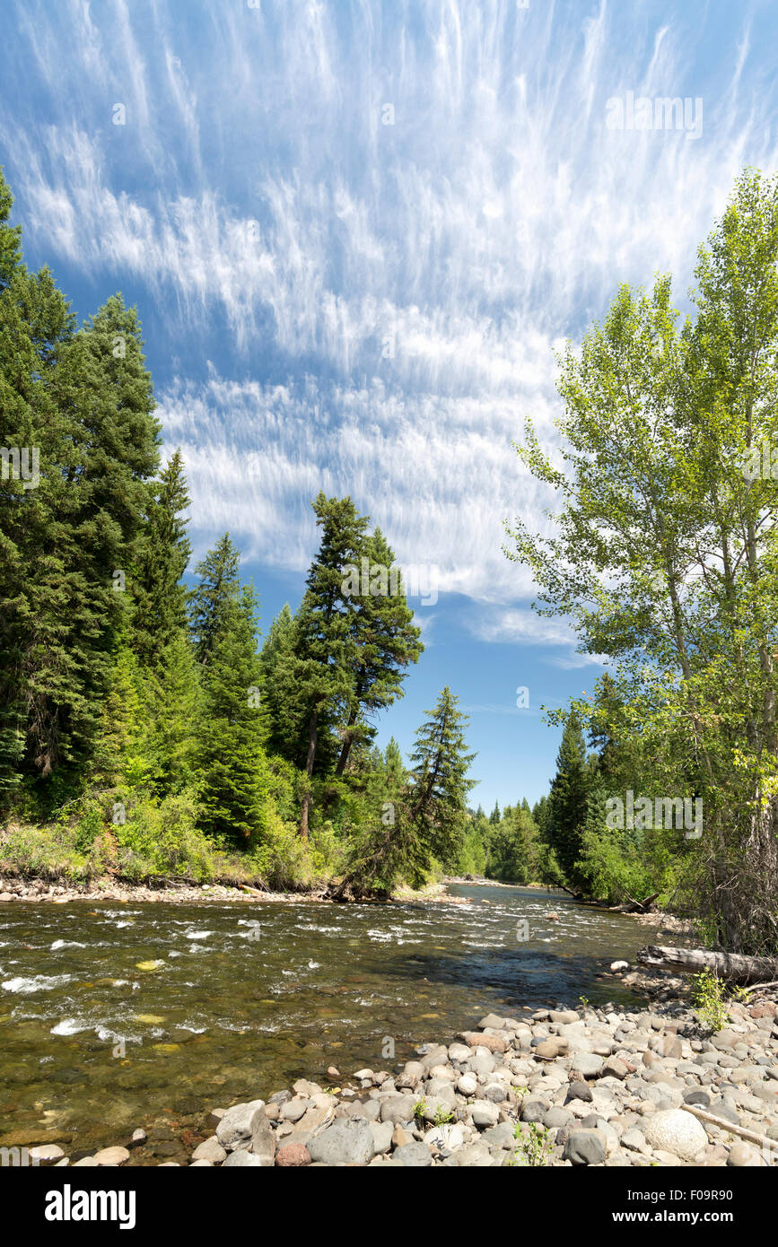 Minam River in Oregon's Wallowa Mountains Stock Photo - Alamy