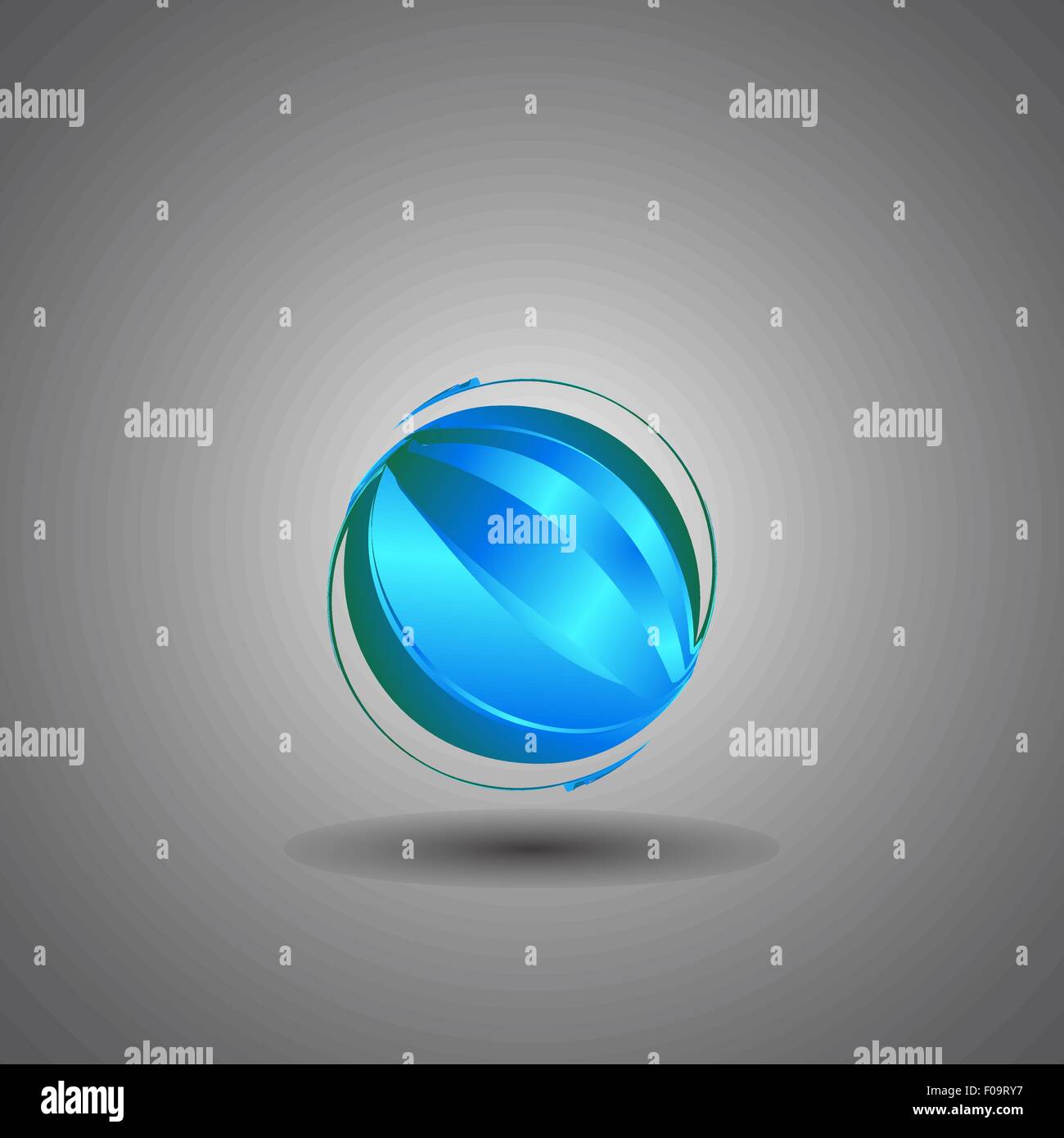 Vector water world logo Stock Vector Images - Alamy