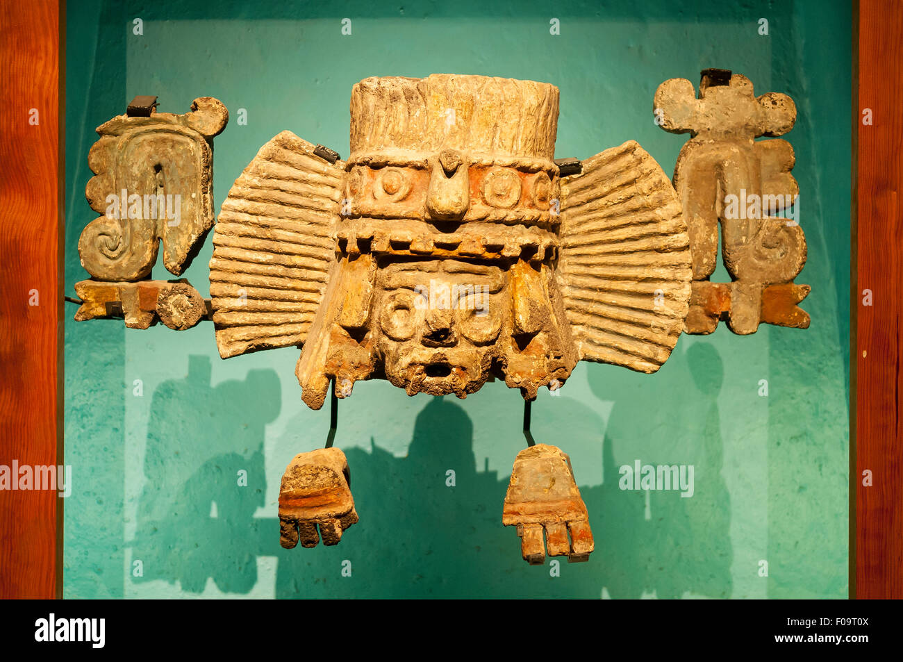 Aztec Exhibit at Museum of Templo Major, Mexico City, Mexico Stock ...