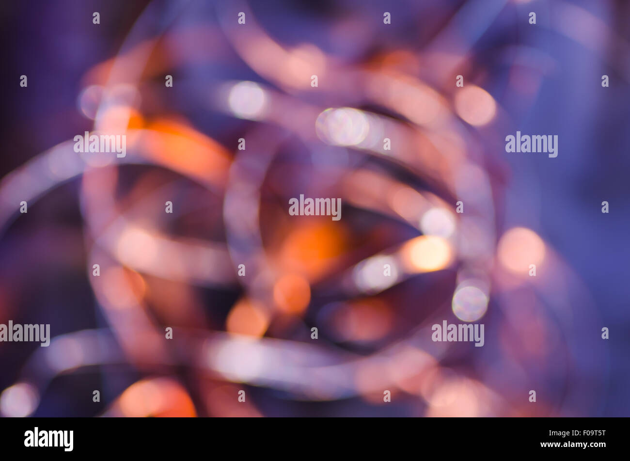 Purple twinkling lights hi-res stock photography and images - Alamy