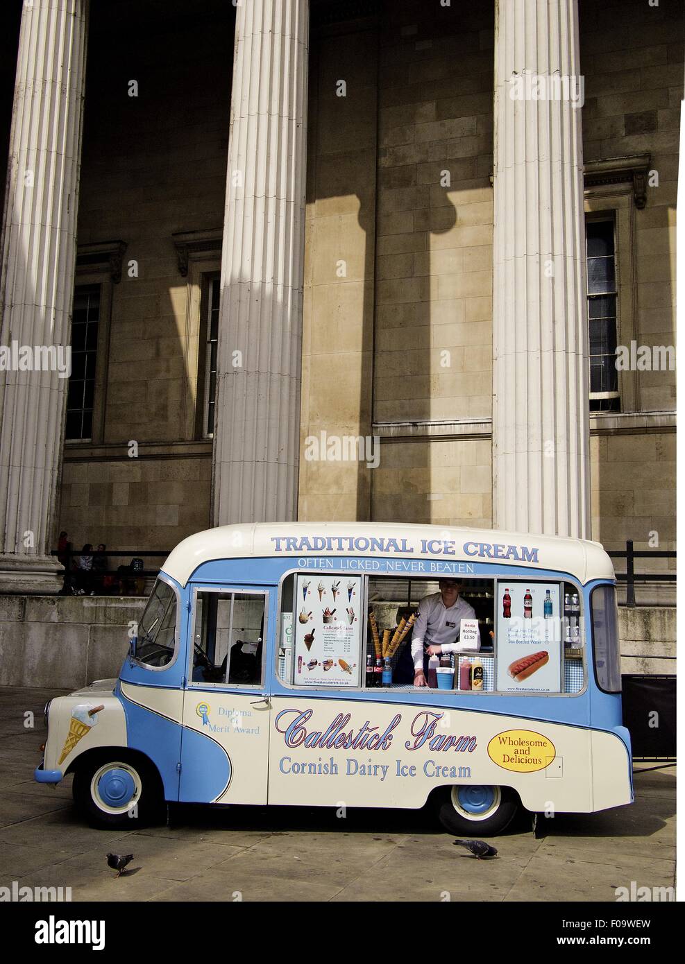 Callestick Farm Cornish Dairy Ice cream with ice cream vendors in ...