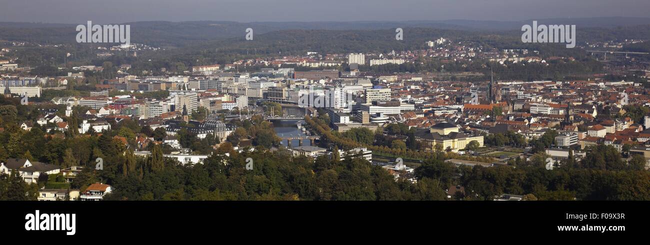 Panoramic view of Saarbrucken city, Saarland, Germany Stock Photo - Alamy