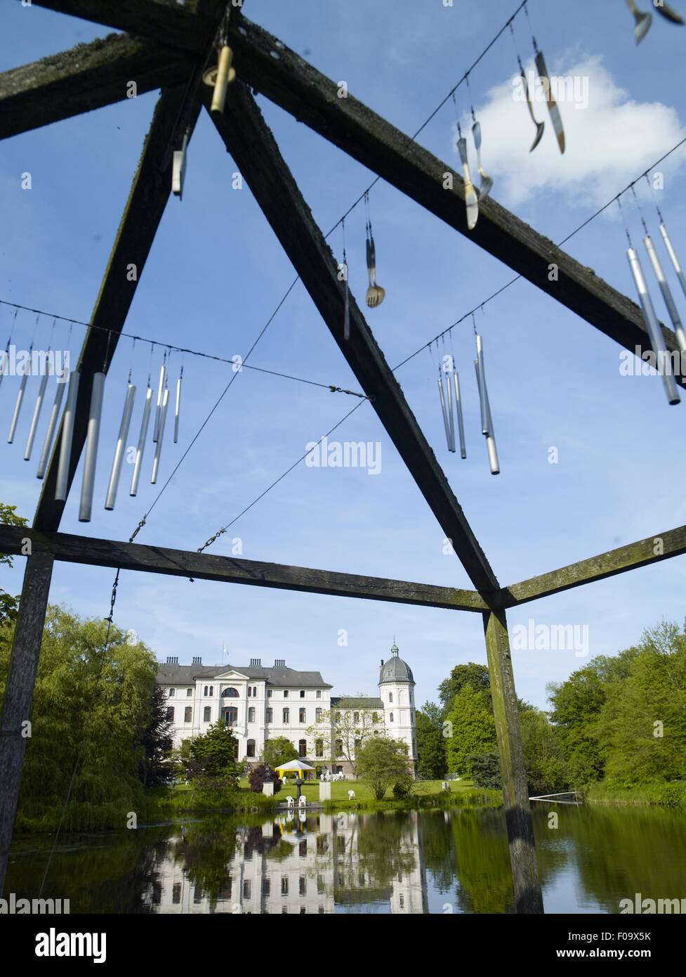 View of Salzau Castle in County Plon, Germany Stock Photo - Alamy