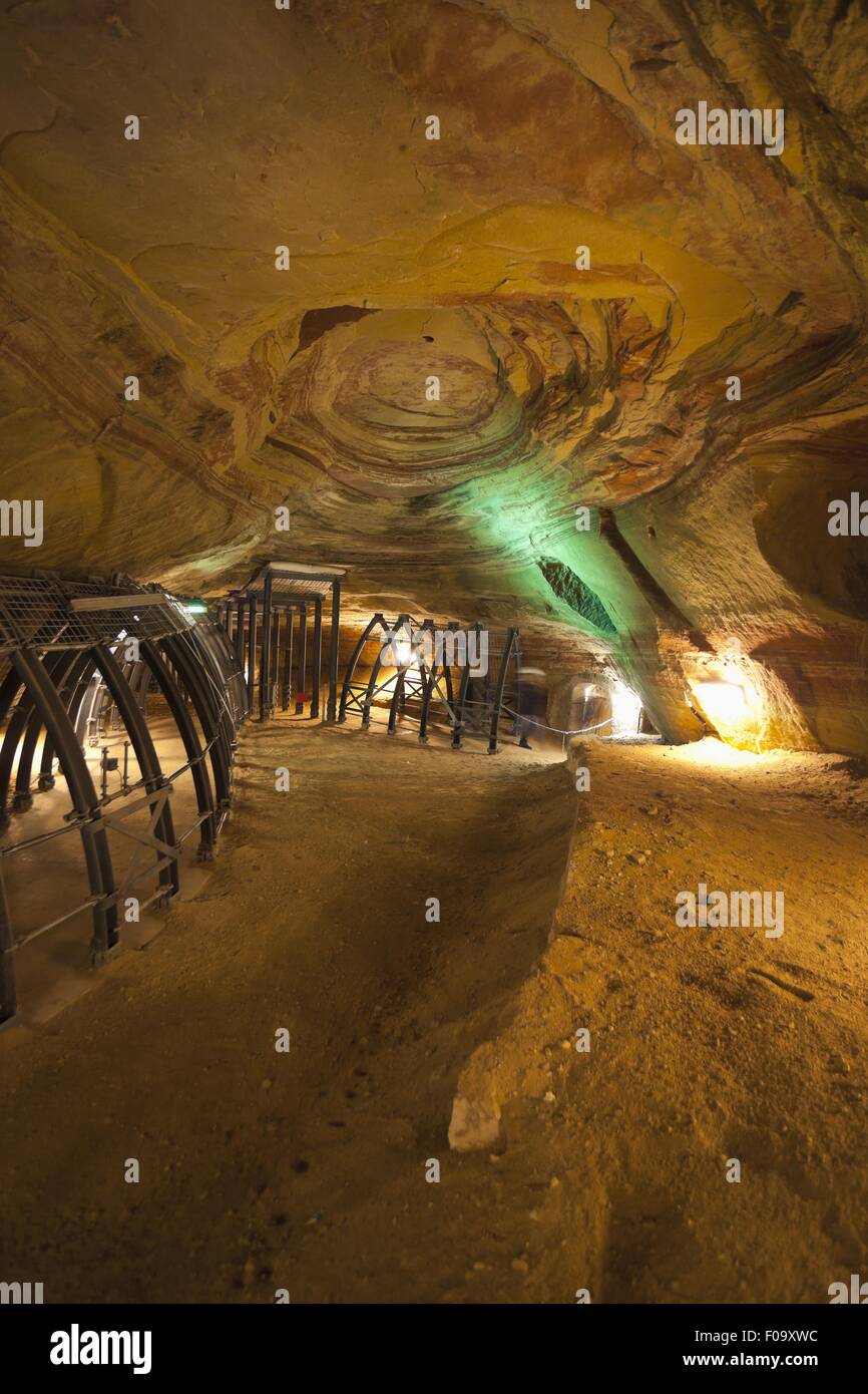 Sandstone caves in homburg hi-res stock photography and images - Alamy