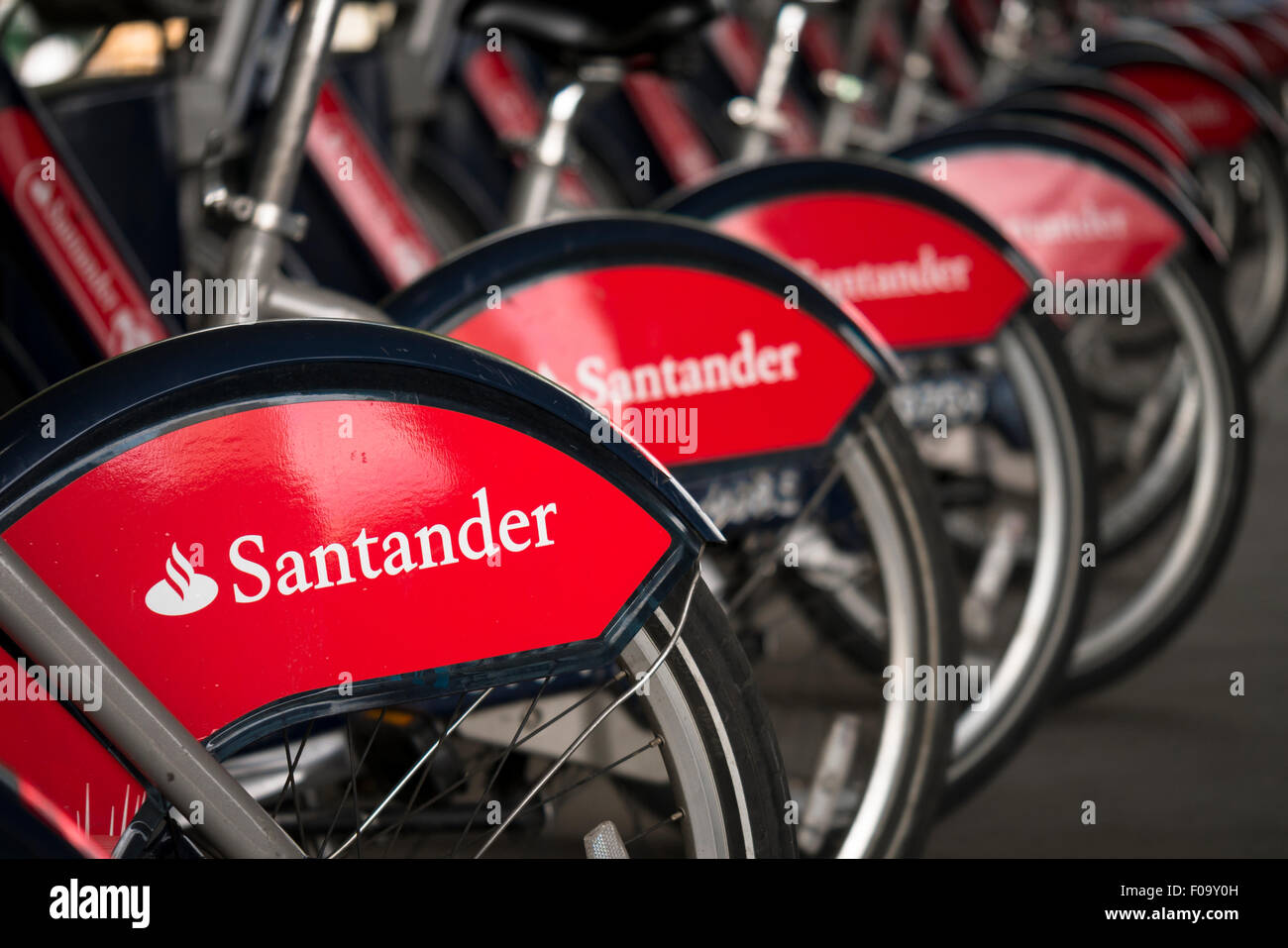 'Boris Bikes' - Santander Cycle Hire Scheme, London, England, Britain ...