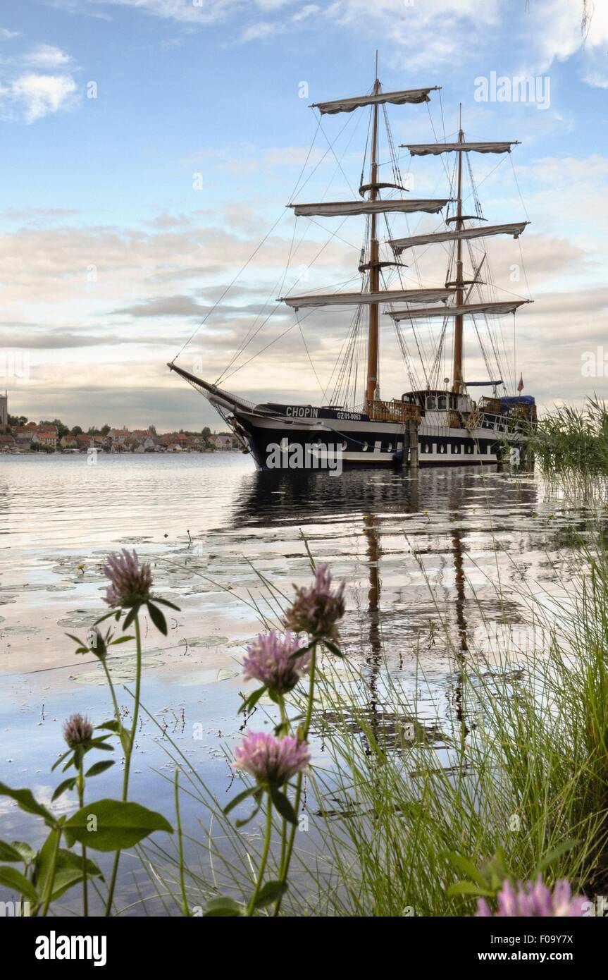Mazury Chopin in lake in Mikolajki, Warmia-Masuria, Poland Stock Photo ...