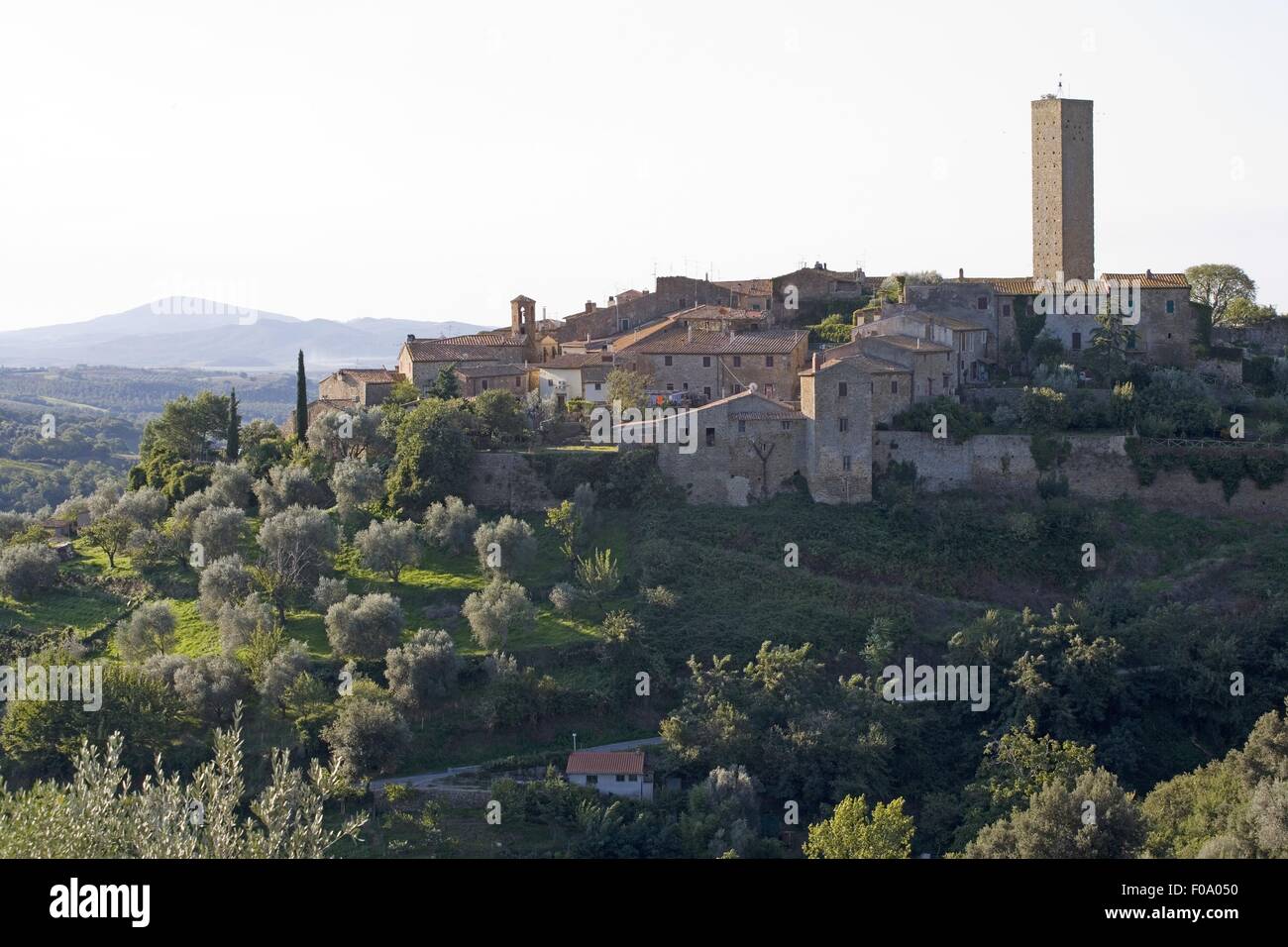Elevated view of pereta hi-res stock photography and images - Alamy