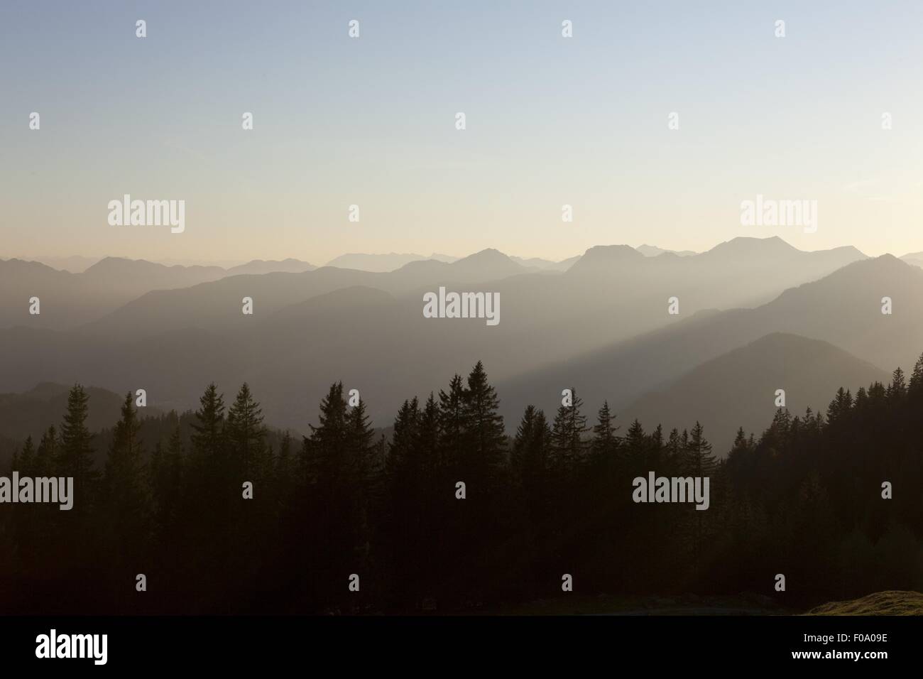 Chiemgau Alps mountain range in Bavaria, Germany Stock Photo - Alamy