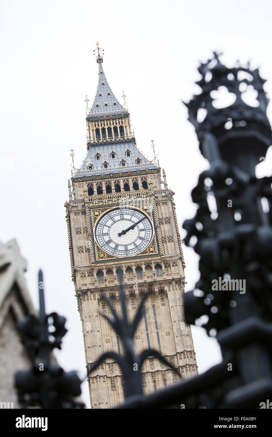 View of Clock Tower at London Stock Photo - Alamy