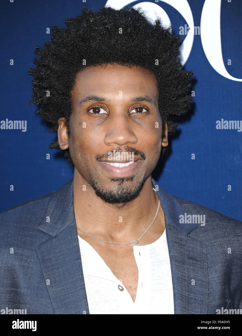 Los Angeles, California, USA. 10th Aug, 2015. Nyambi Nyambi attending ...