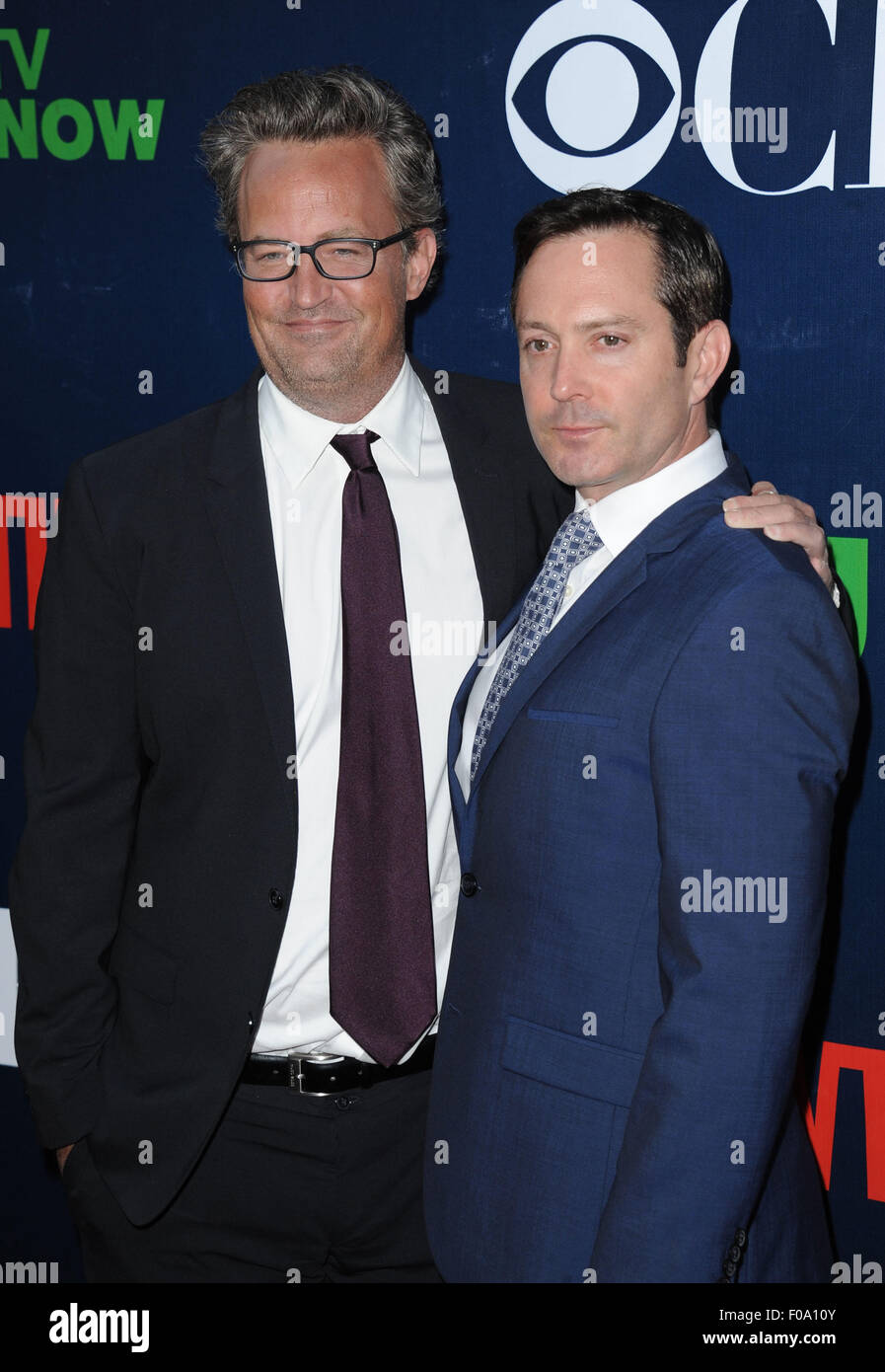 Los Angeles, California, USA. 10th Aug, 2015. Matthew Perry, Thomas ...