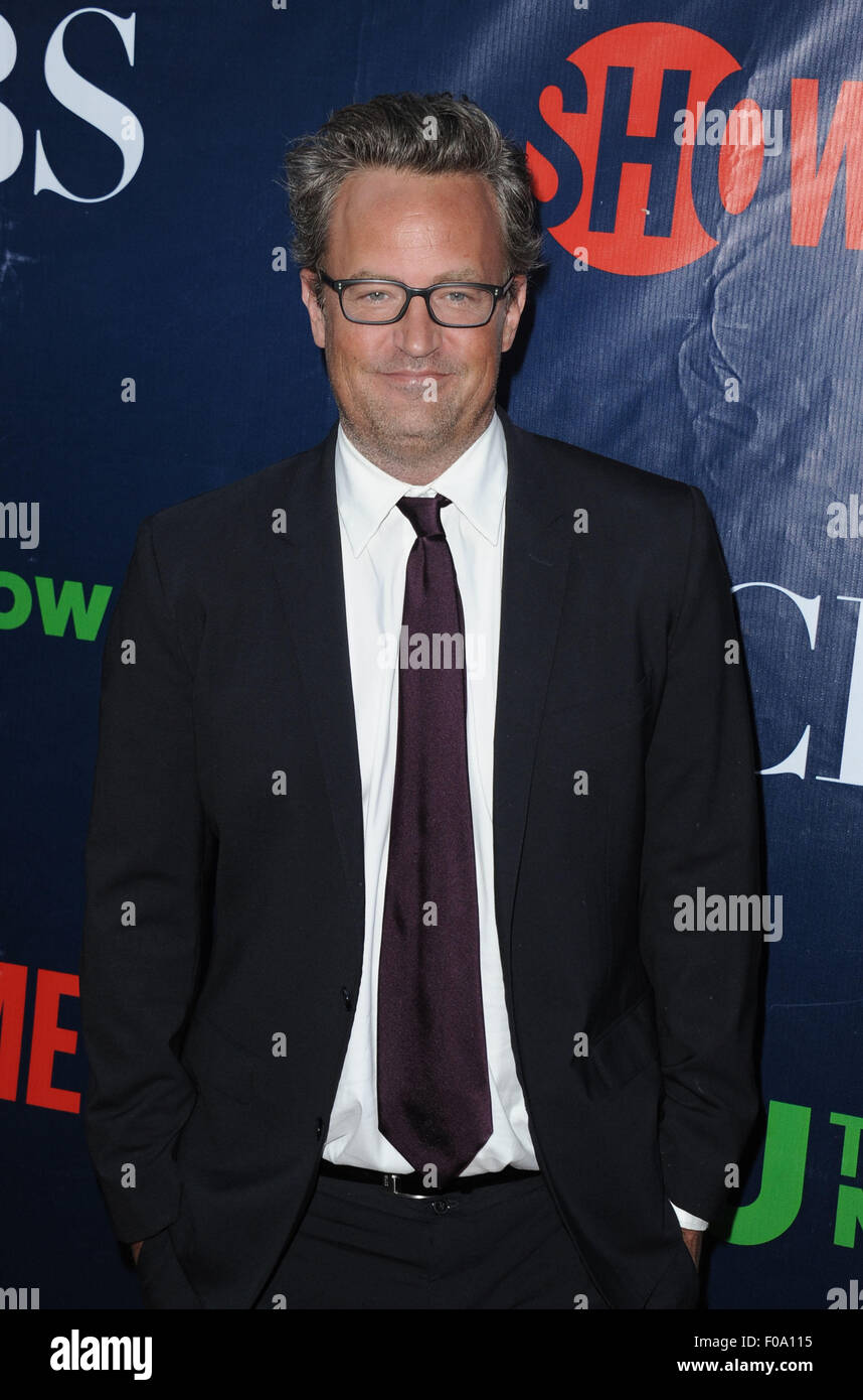 Los Angeles, California, USA. 10th Aug, 2015. Matthew Perry attending ...
