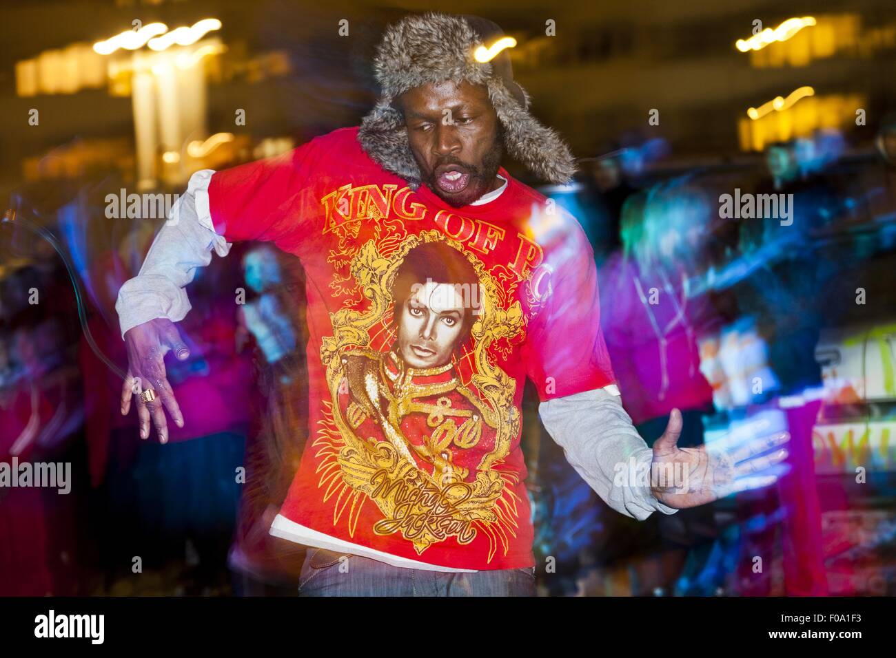 Break-dancer Edwin Bila, Lancy, Geneva, Switzerland Stock Photo - Alamy