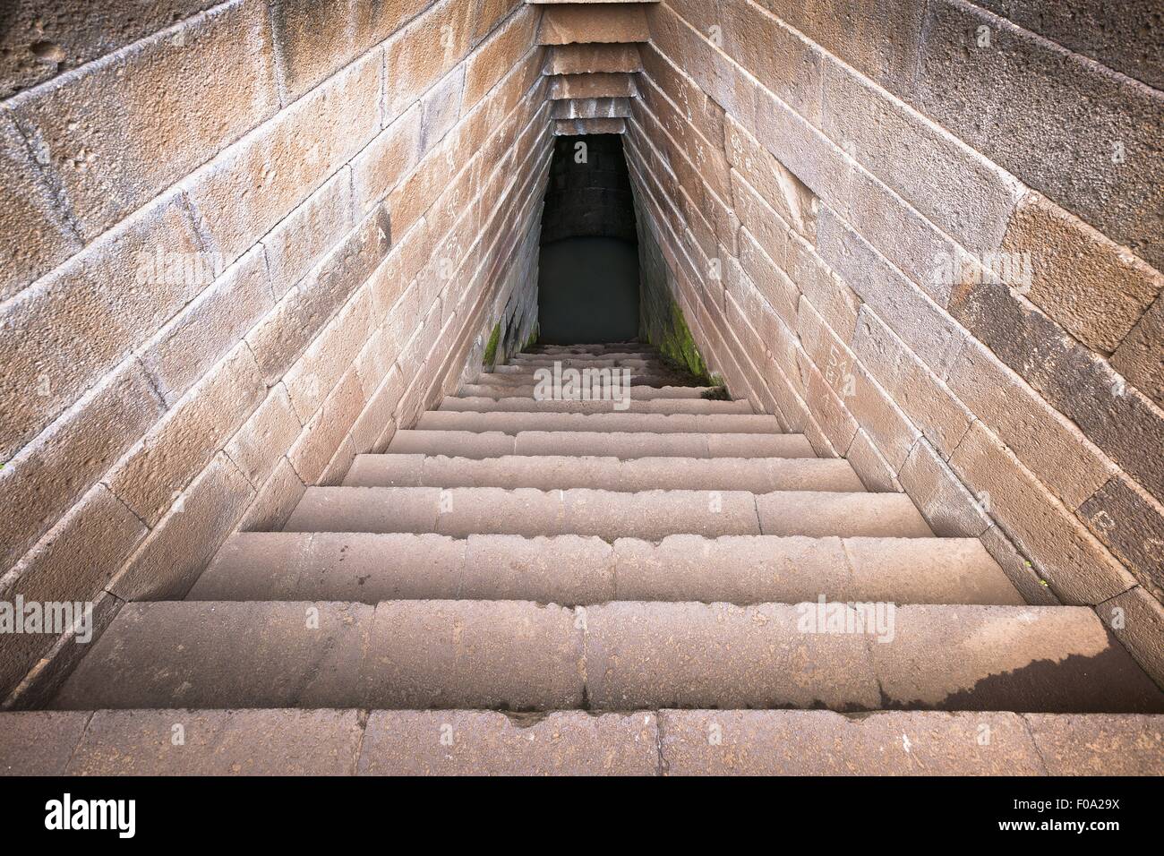 Santa Cristina sacred well in Paulilatino, Oristano, Sardinia, Italy ...