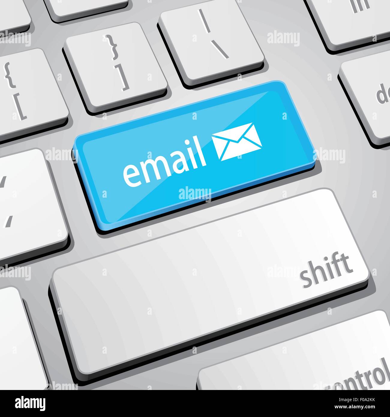 Digital mail Stock Vector Images - Alamy