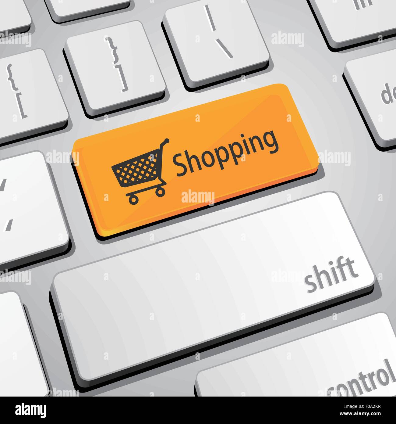 Keyboard vector vectors hi-res stock photography and images - Alamy