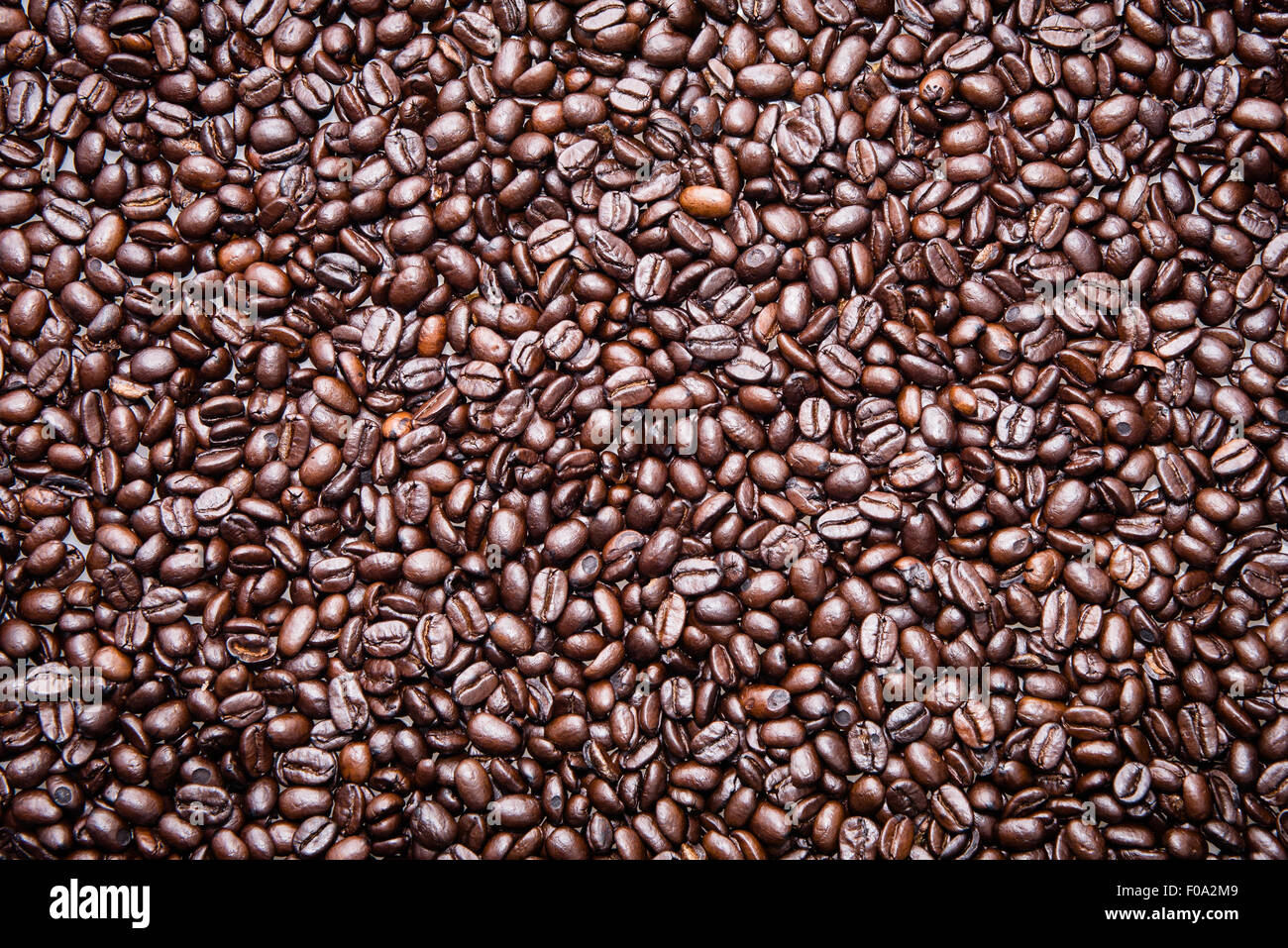 Coffee beans texture Stock Photo - Alamy