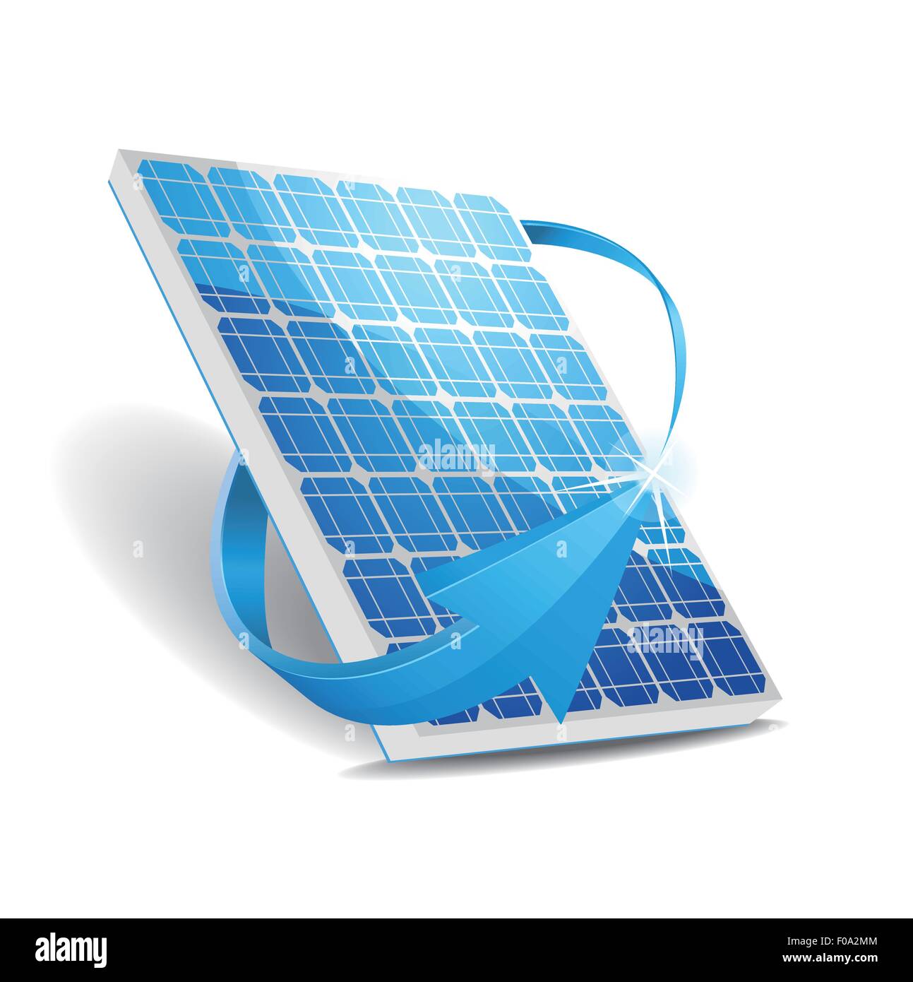 Solar energy vector vectors hi-res stock photography and images - Alamy