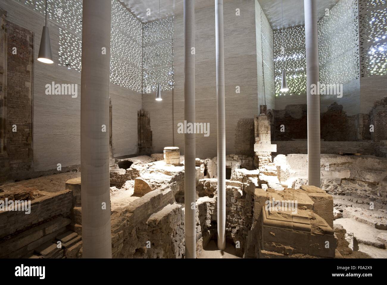 Ruins of St. Kolumba museum in Cologne, Germany Stock Photo - Alamy