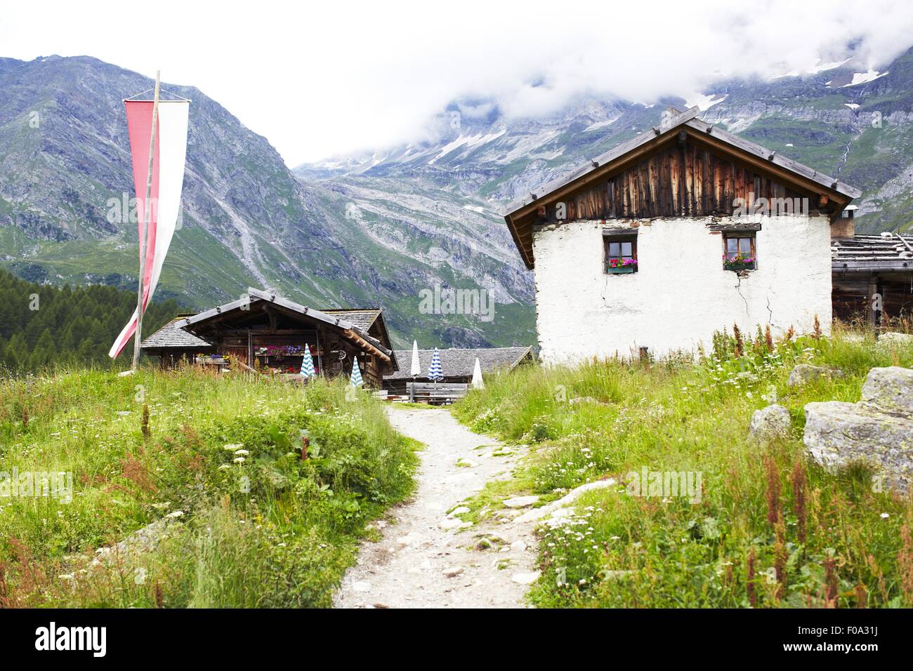 Front view village hi-res stock photography and images - Alamy