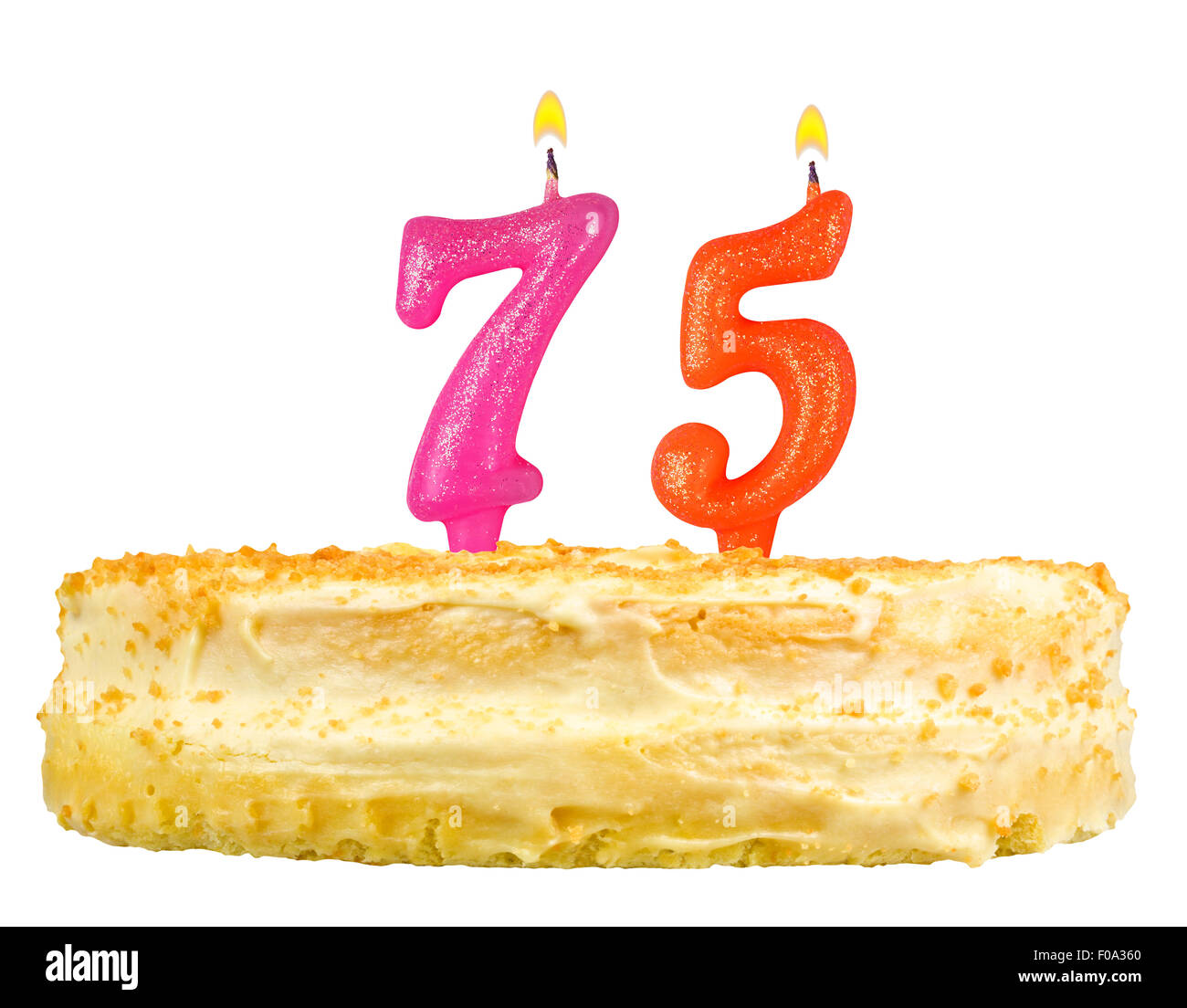 75th birthday cake hi-res stock photography and images - Alamy