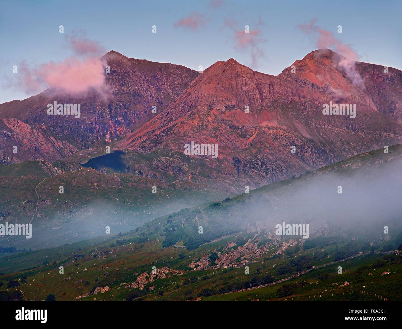 Highest Mountain In England And Wales High Resolution Stock Photography ...