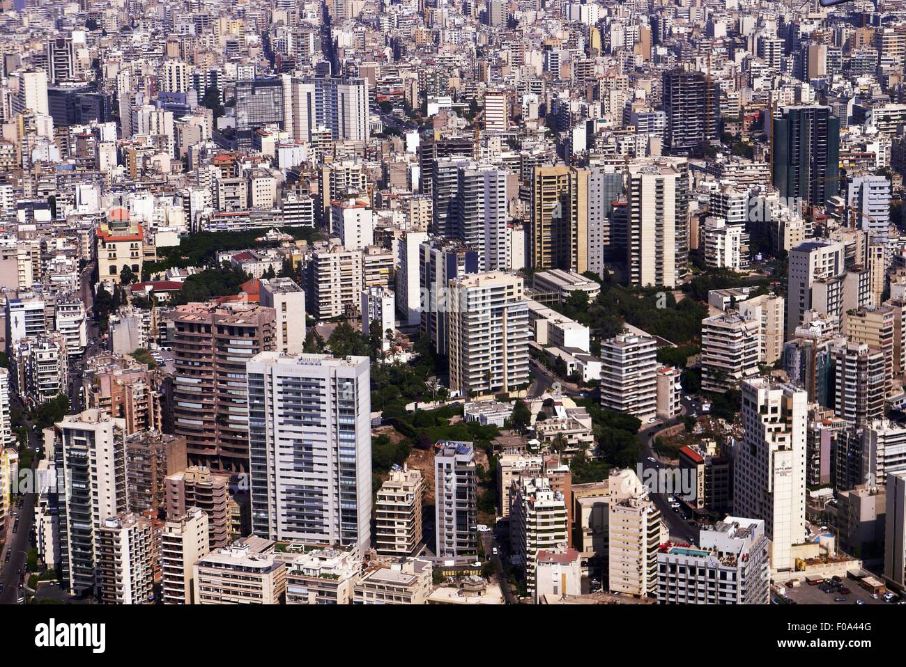 Cityscape of Beirut, Lebanon Stock Photo - Alamy