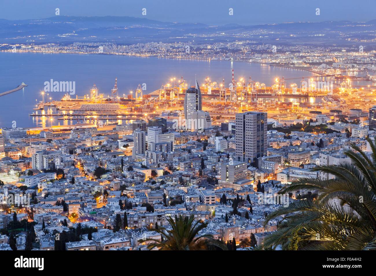 Haifa view hi-res stock photography and images - Alamy