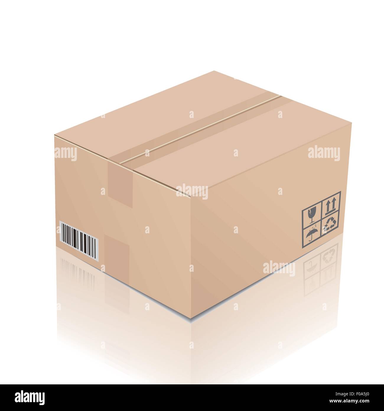 Cardboard vectors hi-res stock photography and images - Alamy