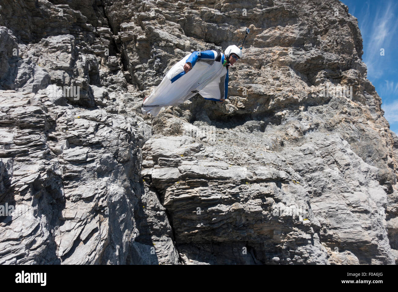 Wingsuit alps hi-res stock photography and images - Alamy
