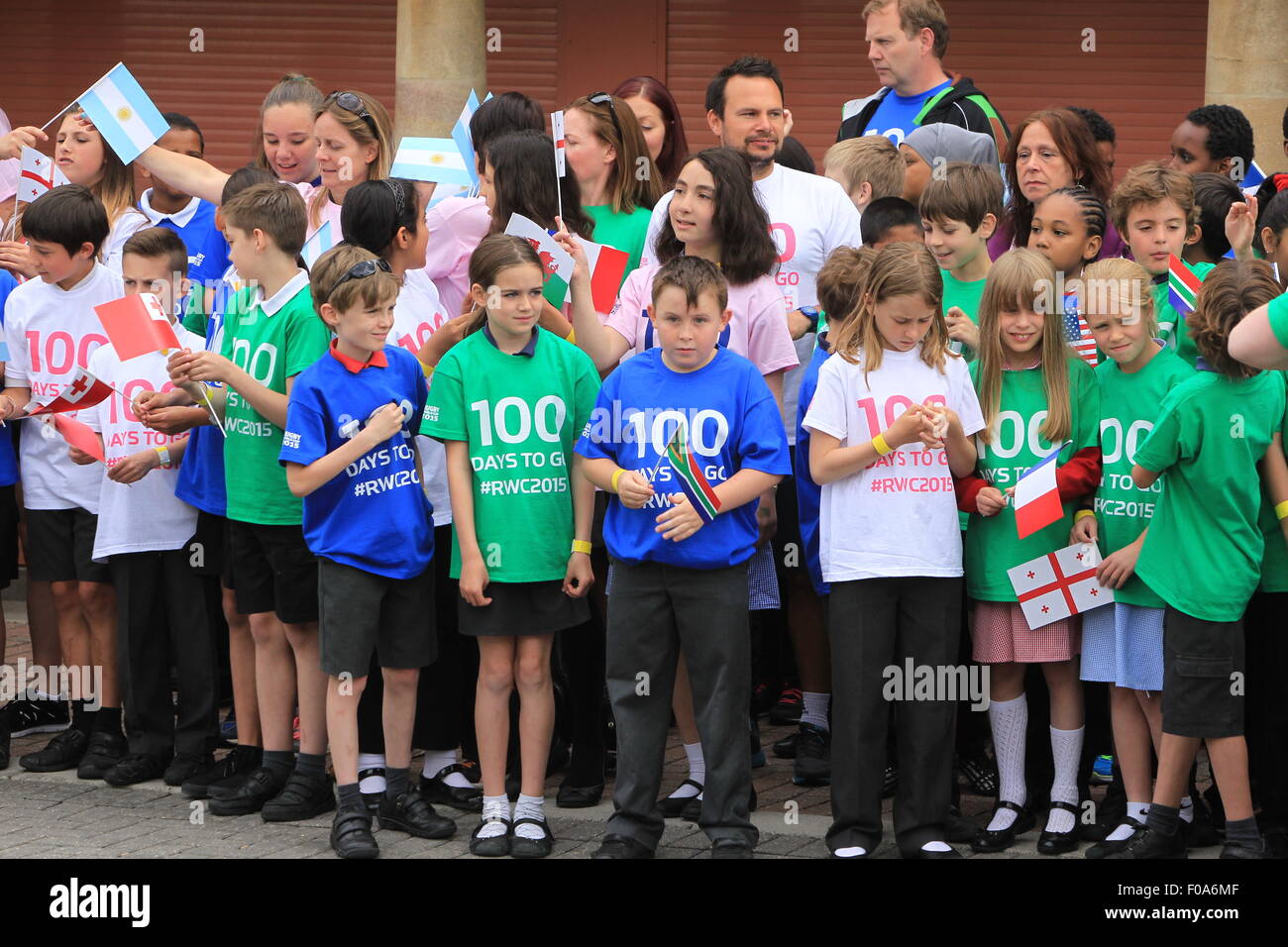 Prince Harry launches the Rugby World Cup Trophy Tour 2015 - 100 Days ...