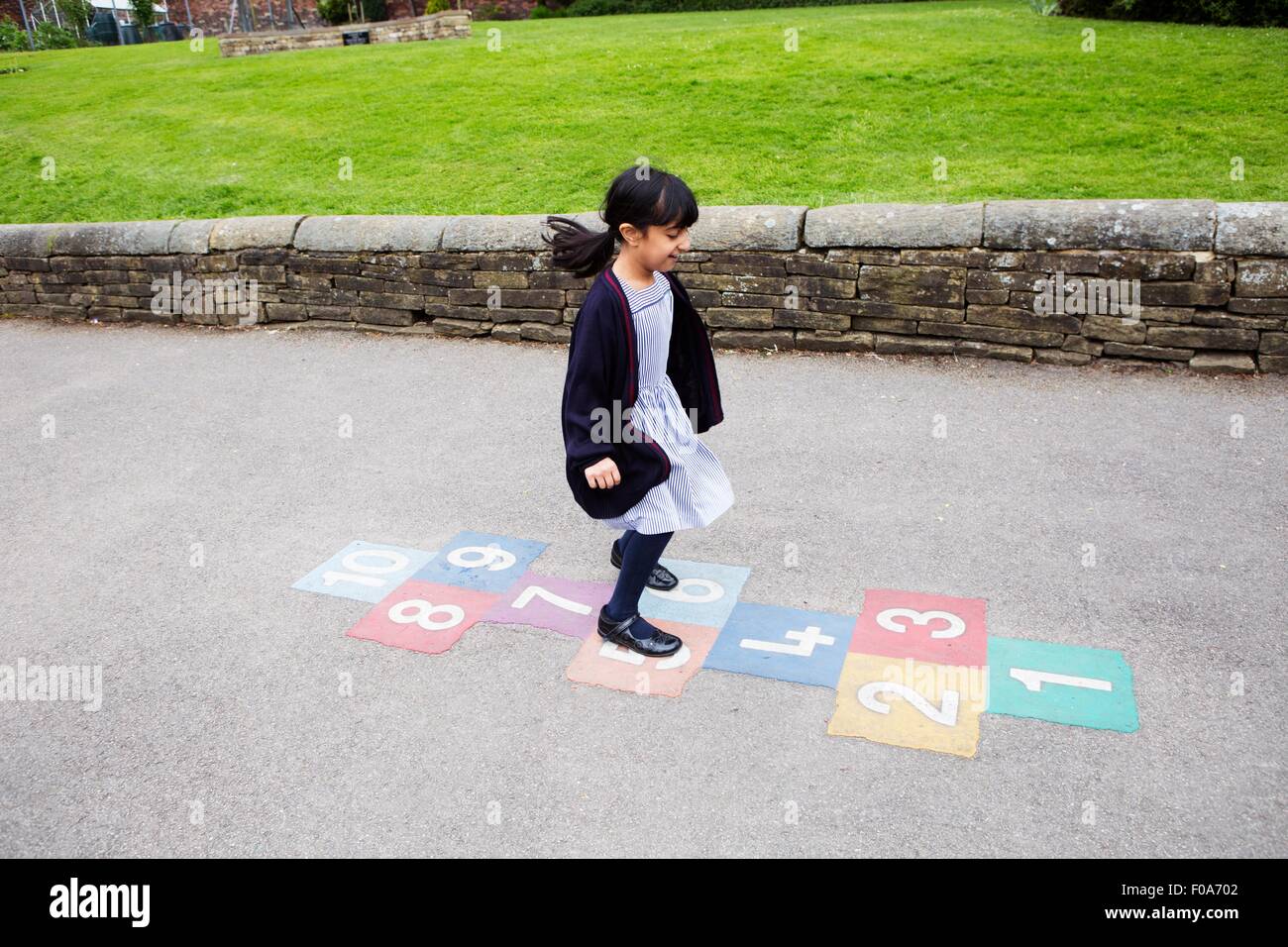 Hopscotch Playground High Resolution Stock Photography and Images - Alamy