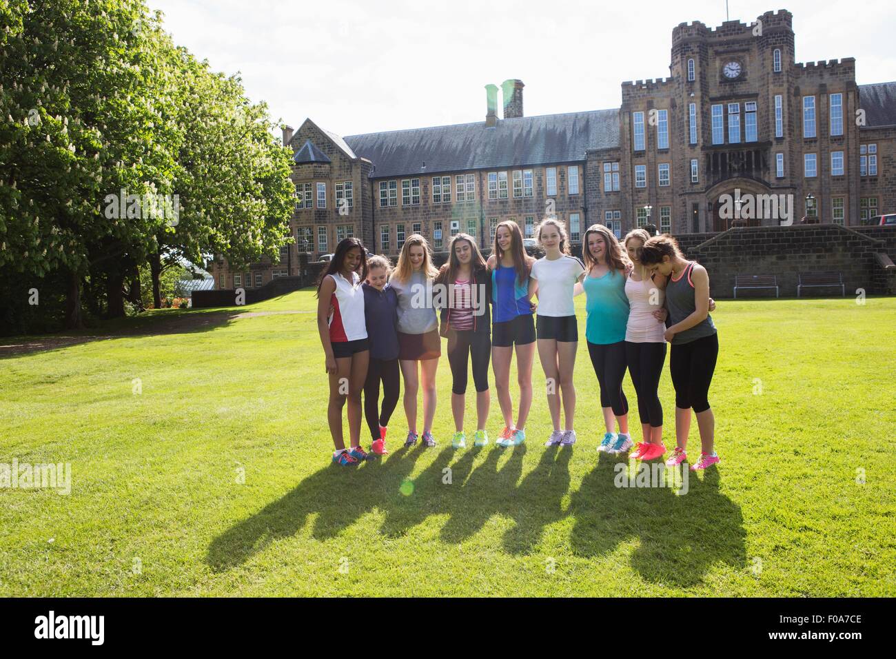 Group students taking break in hi-res stock photography and images - Alamy