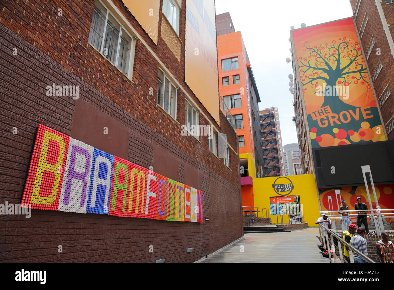 South Africa, Johannesburg. Student accommodation in the Braamfontein ...