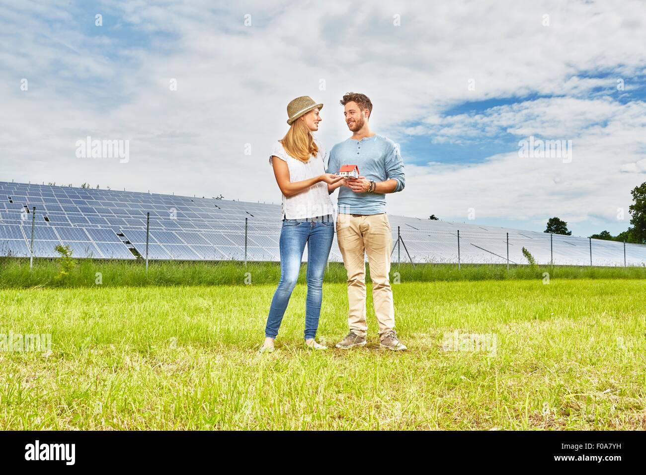 Small Solar Farm High Resolution Stock Photography and Images - Alamy