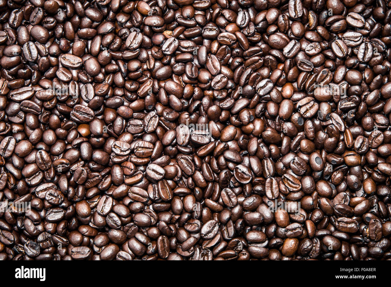 Coffee beans texture Stock Photo - Alamy