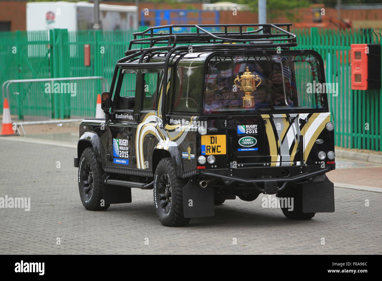 Prince Harry launches the Rugby World Cup Trophy Tour 2015 - 100 Days ...